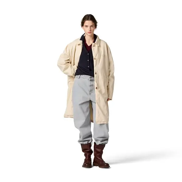 Miu Miu Wool Cardigan With Logo Detail - Blue/grey