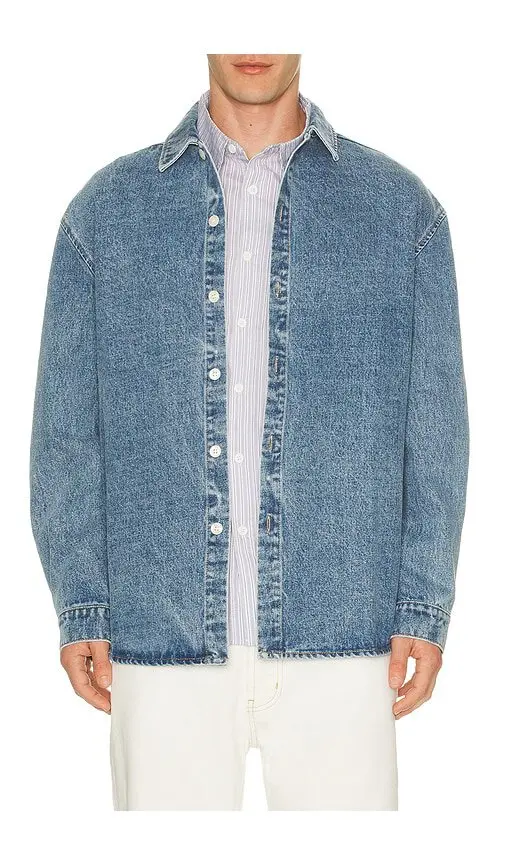 KROST Oversized Denim Shirt In . Also