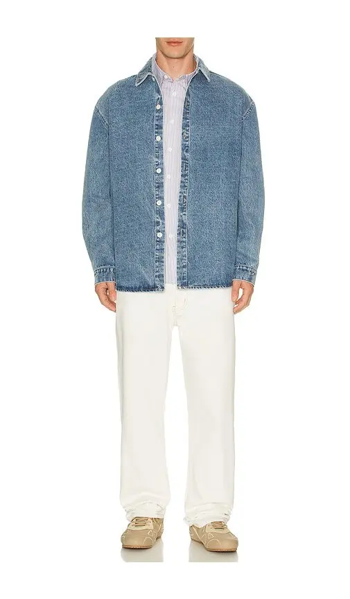 KROST Oversized Denim Shirt In . Also