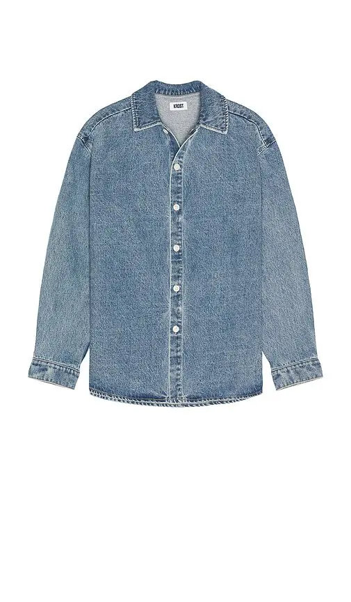 KROST Oversized Denim Shirt In . Also