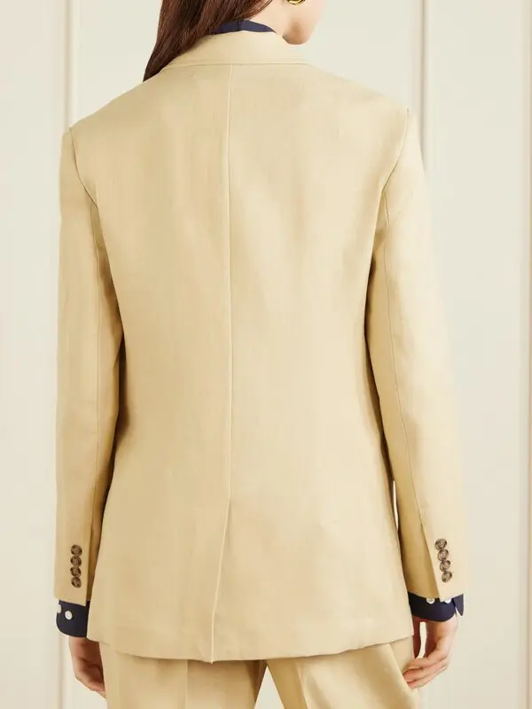 Polo Ralph Lauren Single-breasted Hemp Blazer - Brown