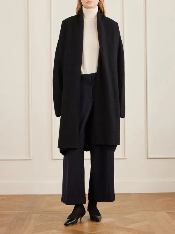THE ROW Novaan Cashmere And Silk-blend Cardigan