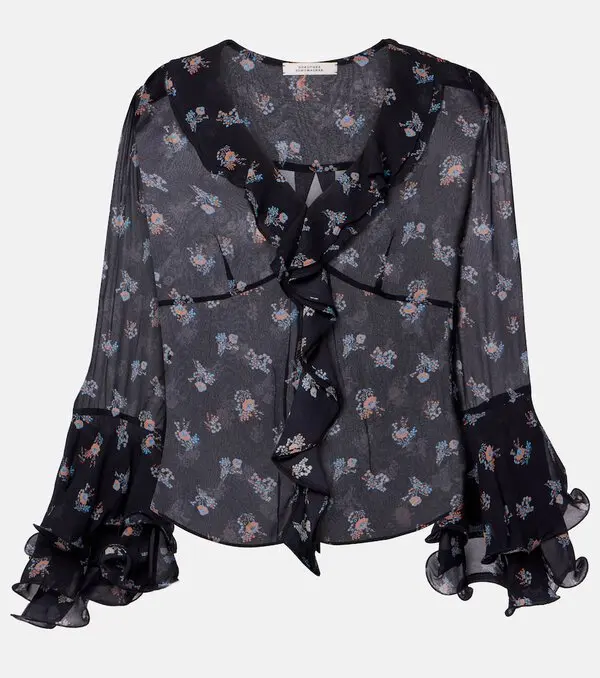 Dorothee Schumacher Floral Georgette Blouse - Multicoloured