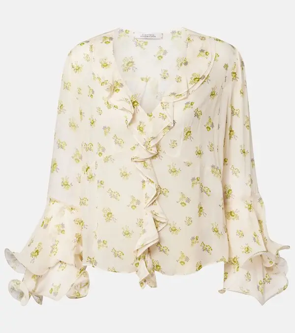 Dorothee Schumacher Airy Daydream Floral Georgette Blouse