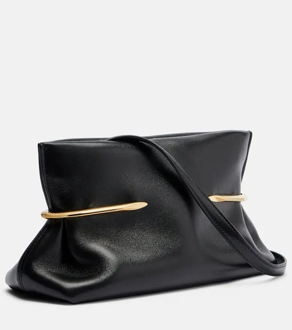 Givenchy Pinch Mini Leather Clutch - Black
