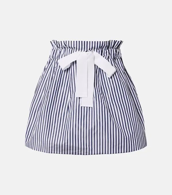 PATOU Striped Mini Skirt