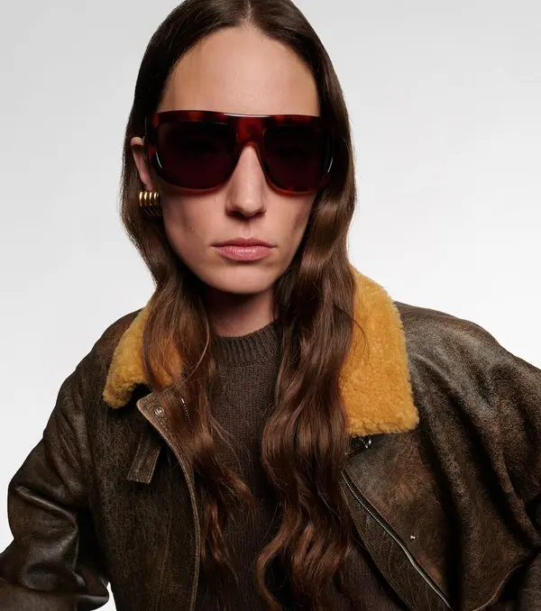 Khaite X Oliver Peoples 1974c Flat-top Sunglasses