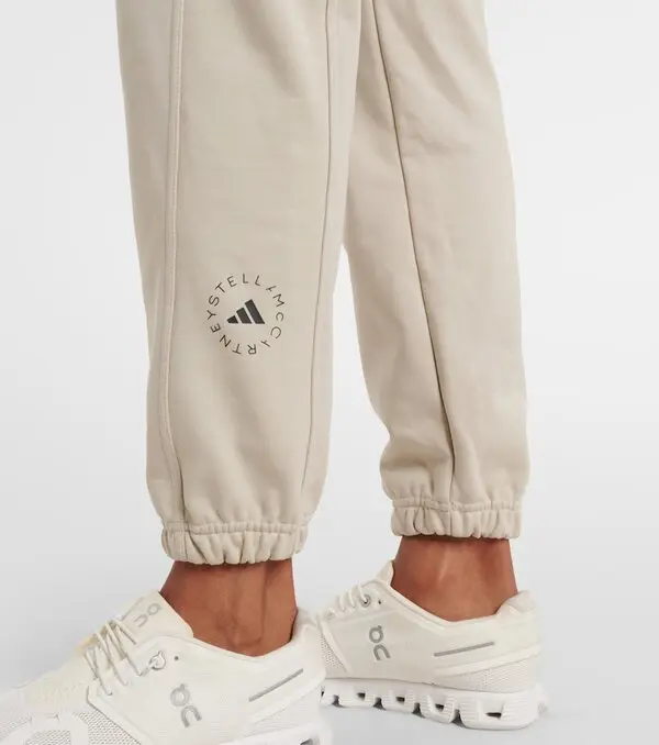 Adidas By Stella McCartney Organic Cotton Logo Sweatpants