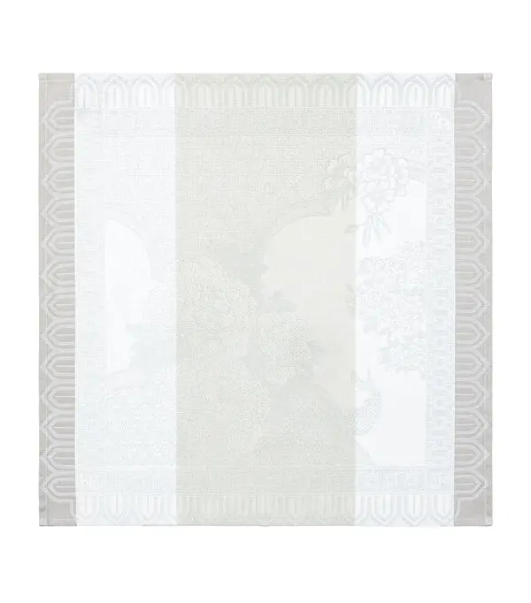 LE JACQUARD FRANÇAIS Cotton Promenade Impériale Napkin - Grey