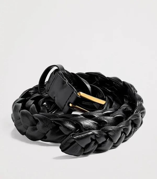 Bottega Veneta Intrecciato Leather Belt