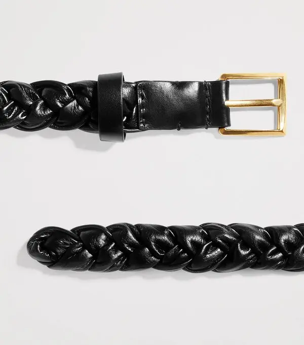 Bottega Veneta Intrecciato Leather Belt