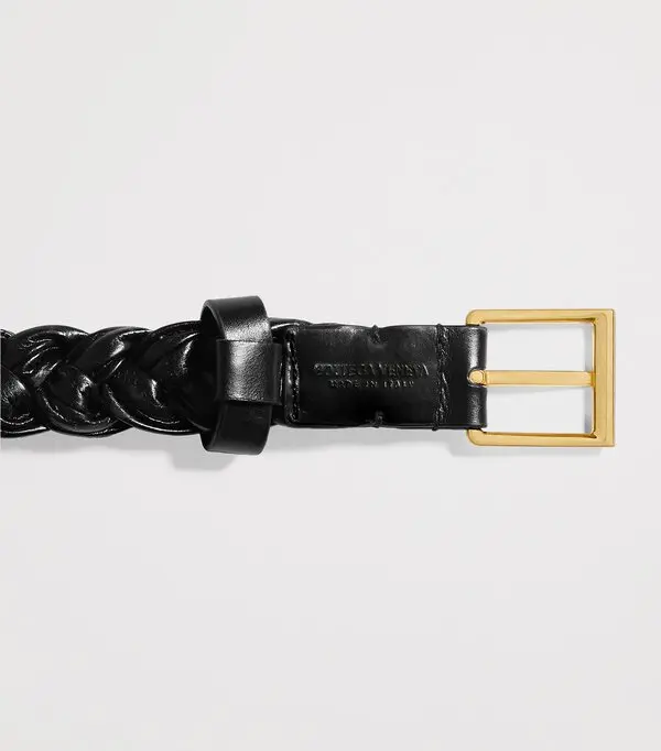 Bottega Veneta Intrecciato Leather Belt