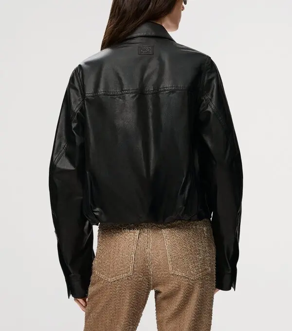 Loewe Relaxed Lambskin Leather Jacket