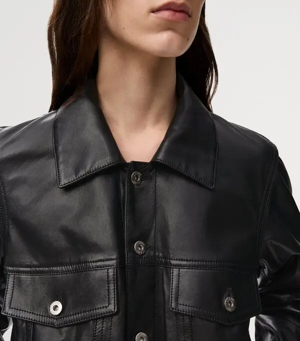 Loewe Relaxed Lambskin Leather Jacket