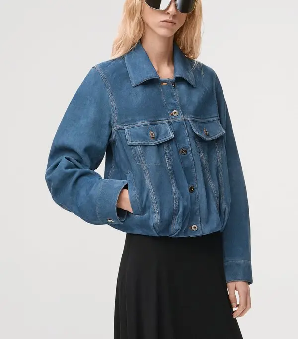 Loewe Suede Relaxed Jacket