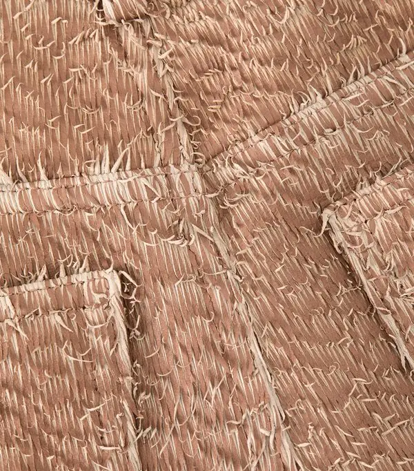 Loewe Frayed Leather Trousers