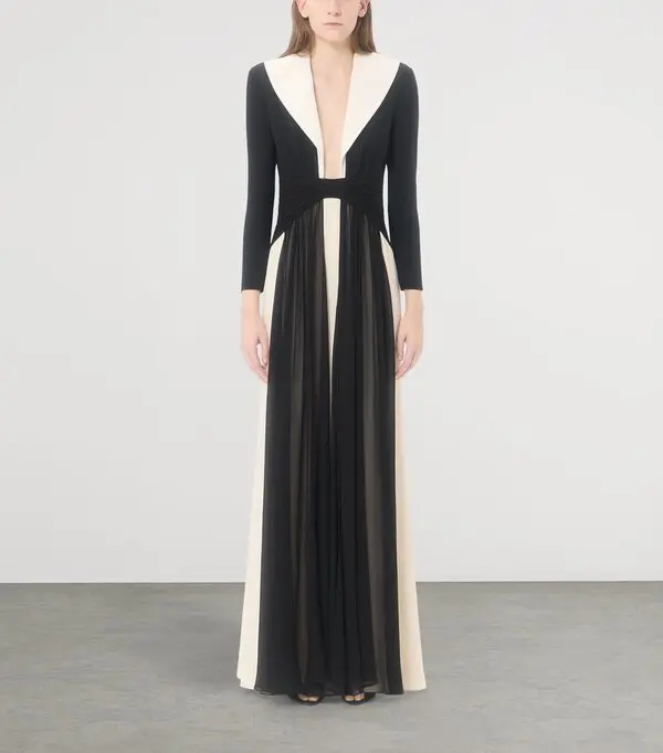 Valentino Garavani Silk Blazer Gown