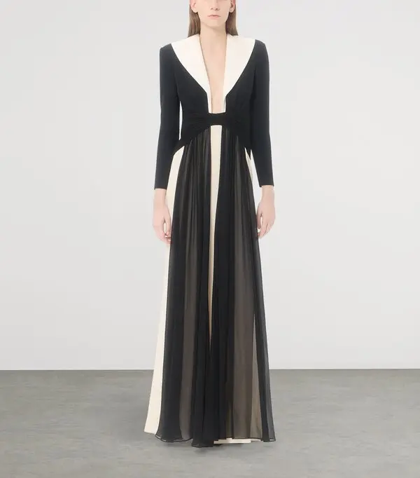 Valentino Garavani Silk Blazer Gown