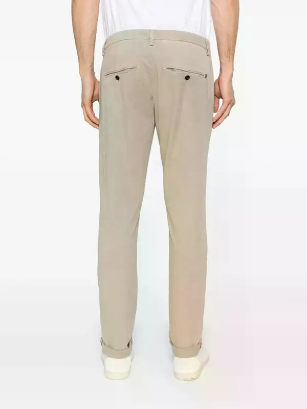 DONDUP Spiritissimo Mid-rise Slim-fit Chinos - Neutrals