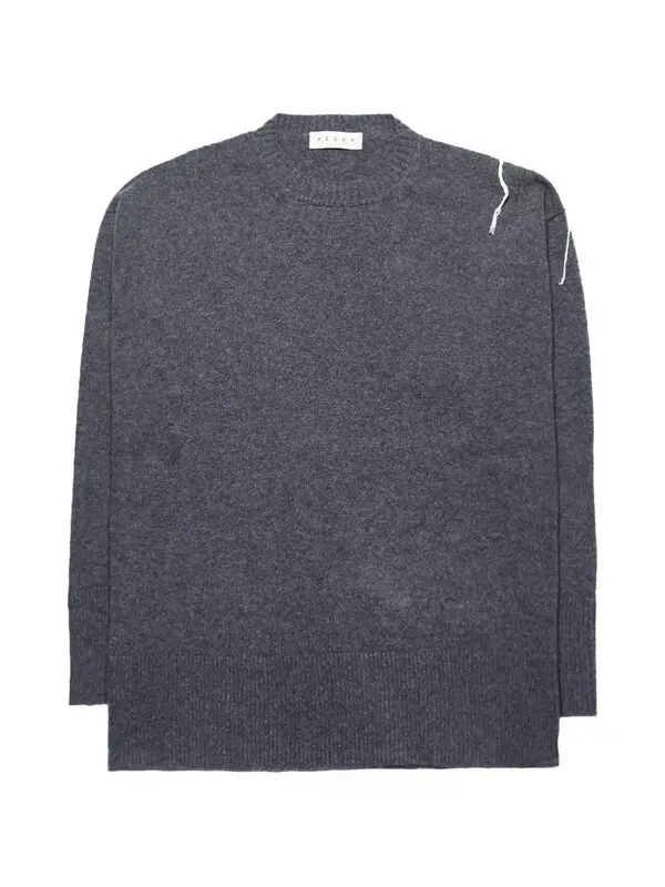 PAURA Riccione Thread-detail Sweater - Grey