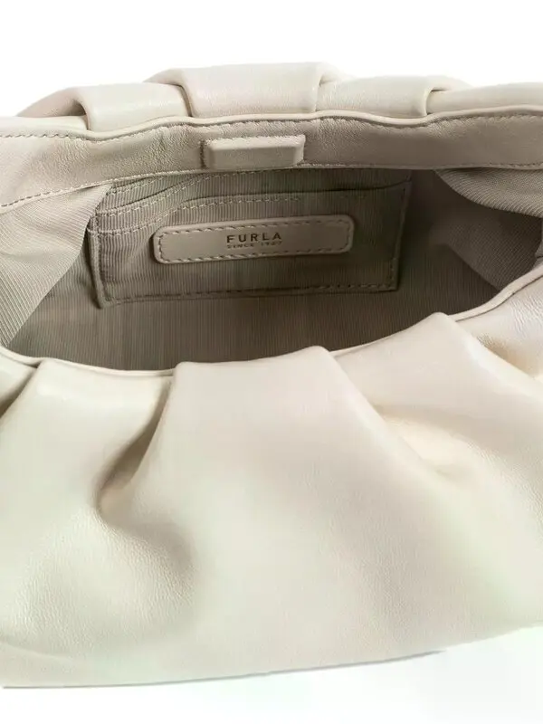 Furla Delia Chain Lambskin Shoulder Bag