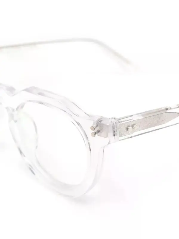 LESCA Pica Round-frame Glasses