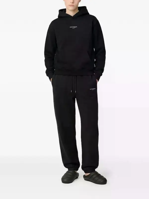 Axel Arigato Organic Cotton Track Pants - Black