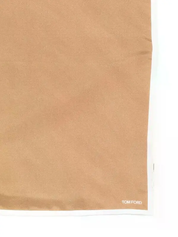 TOM FORD Silk Scarf - Neutrals