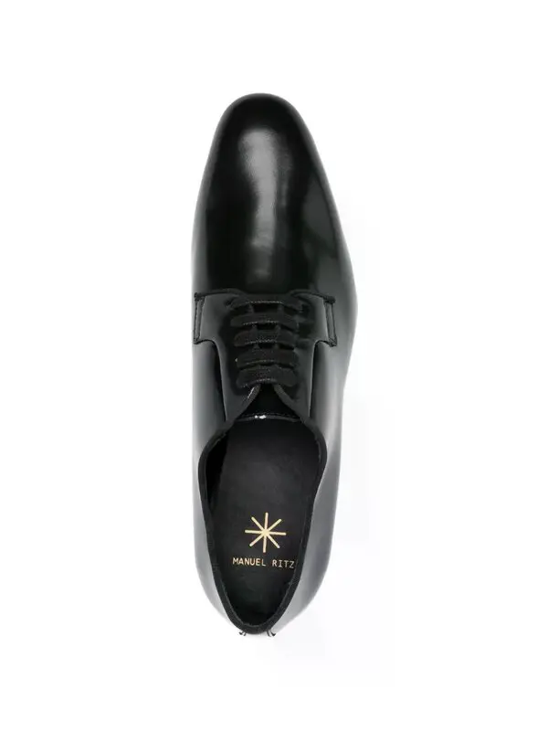 MANUEL RITZ Leather Lace-up Derby Shoes