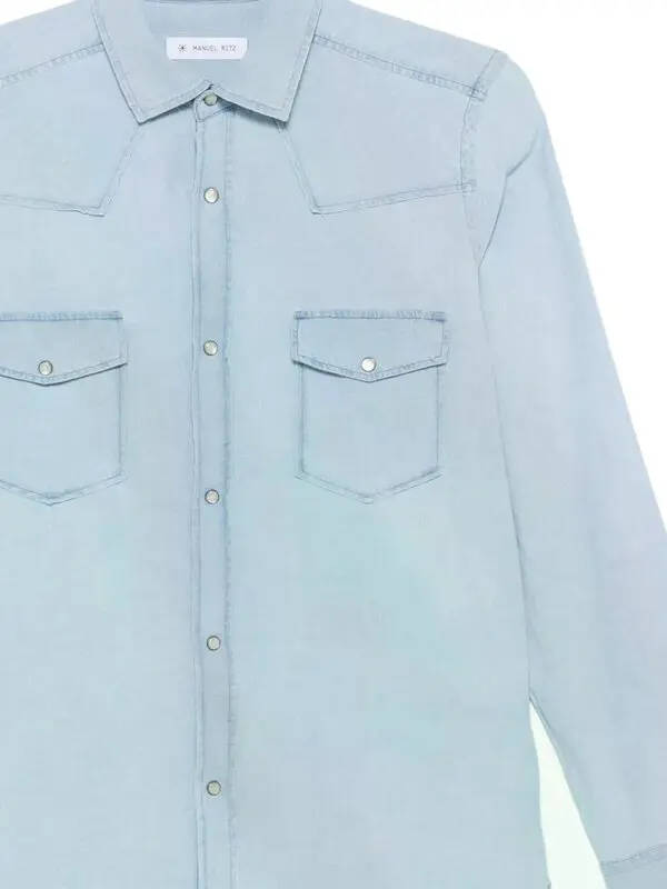 MANUEL RITZ Chest-pocket Shirt