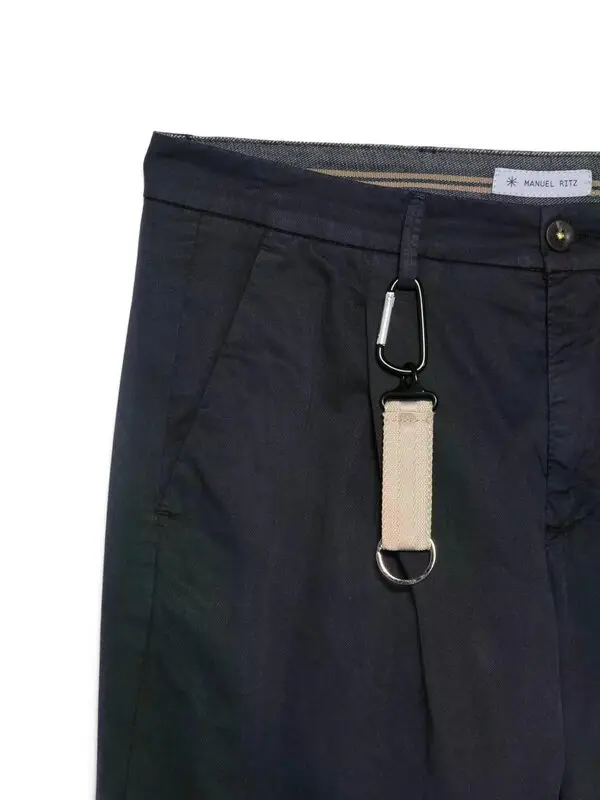 MANUEL RITZ Tailored Trousers With Front Pleats