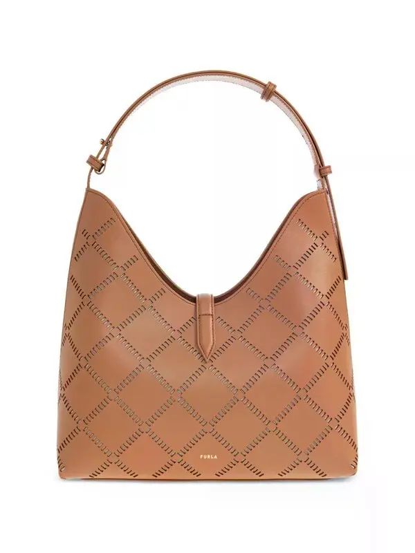 Furla Goccia Shoulder Bag With Laser-cut Detailing
