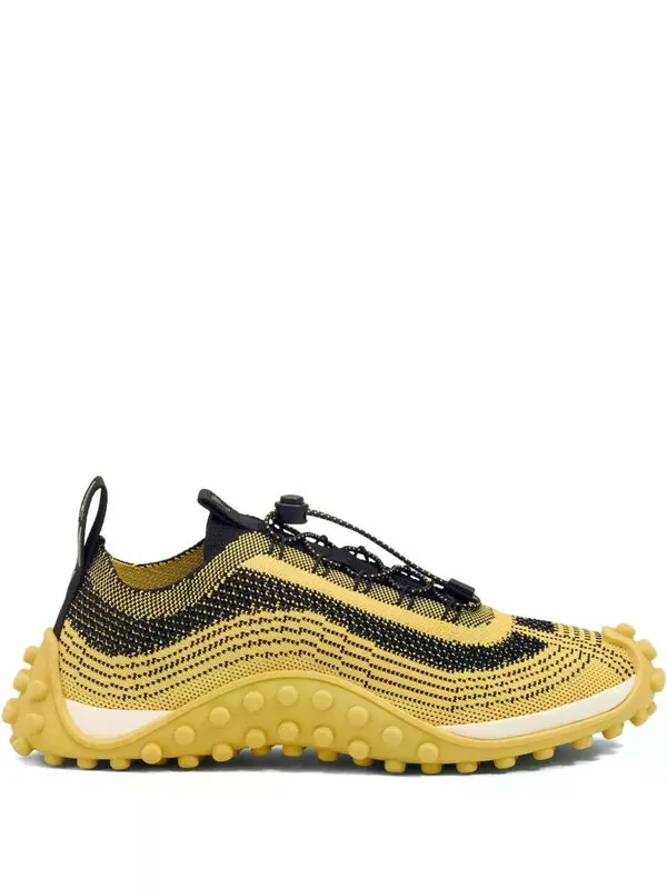 AMI Paris Mirage Lace-up Sneakers - Yellow