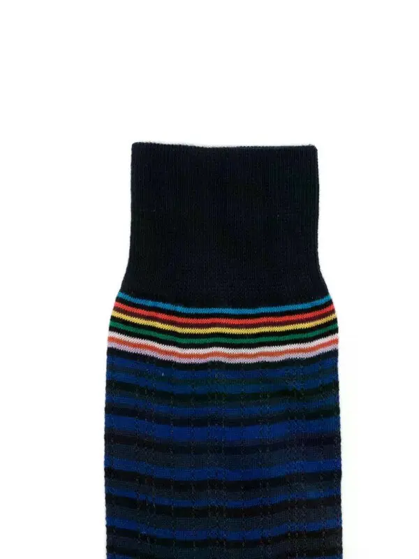 Paul Smith Striped Ankle Socks