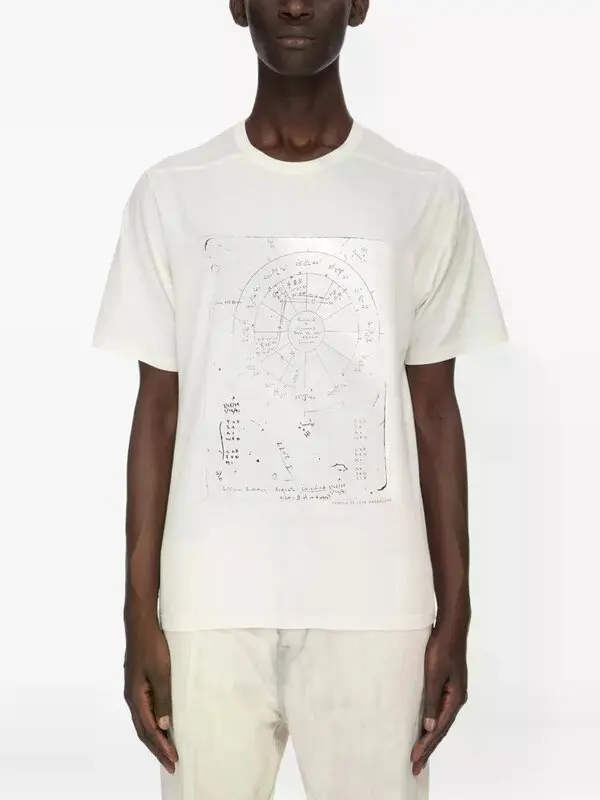 Rick Owens Graphic T-shirt - Neutrals