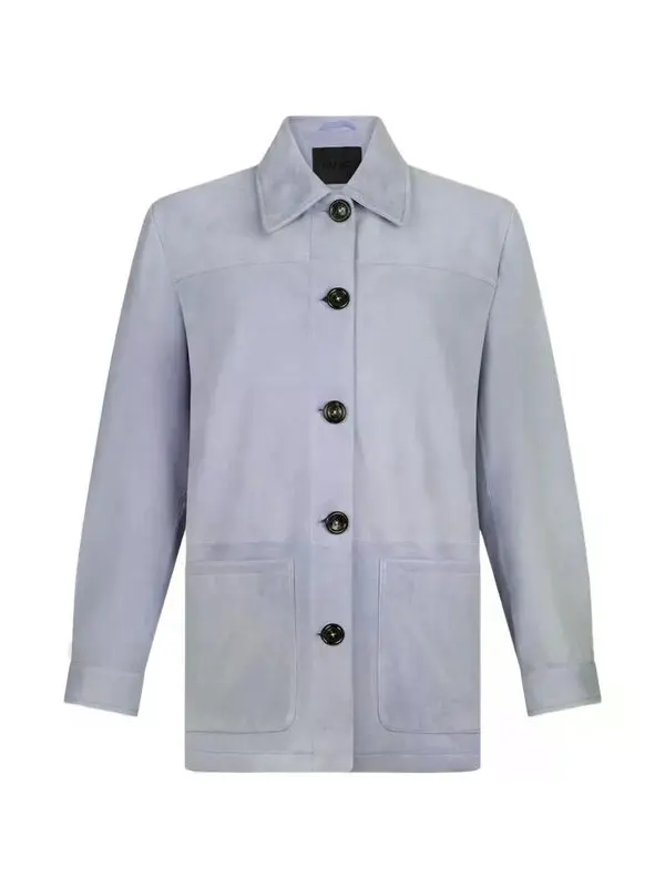 Liu Jo Suede Jacket With Patch Pockets