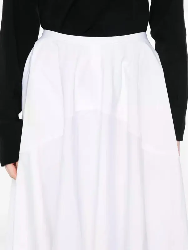 Bite Studios Zip-fastening A-line Midi Skirt
