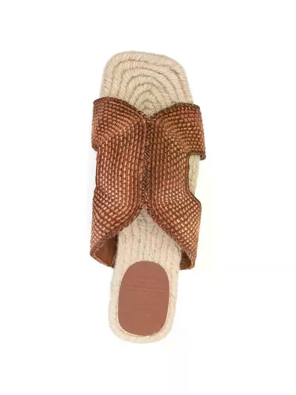 CastaÑer Pura Woven Flat Espadrilles