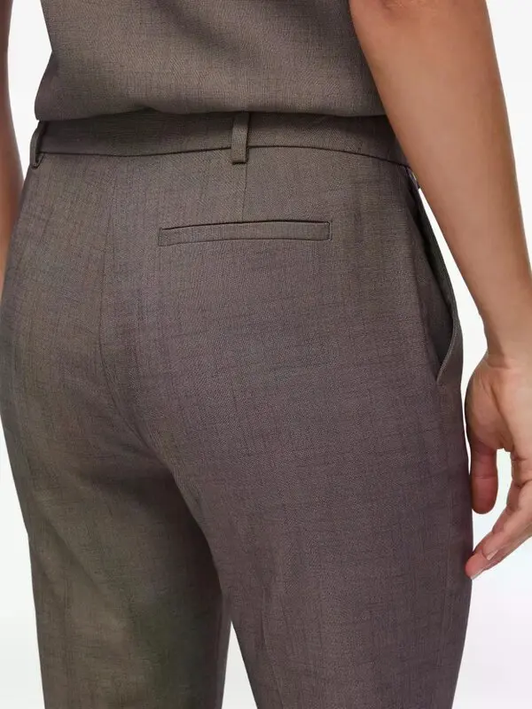 Liu Jo Mélange Fabric Tailored Trousers