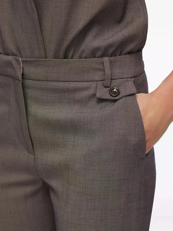 Liu Jo Mélange Fabric Tailored Trousers