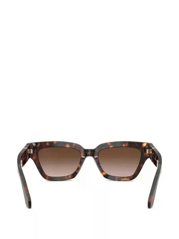 Giorgio Armani Square Frame Sunglasses With Logo Detail