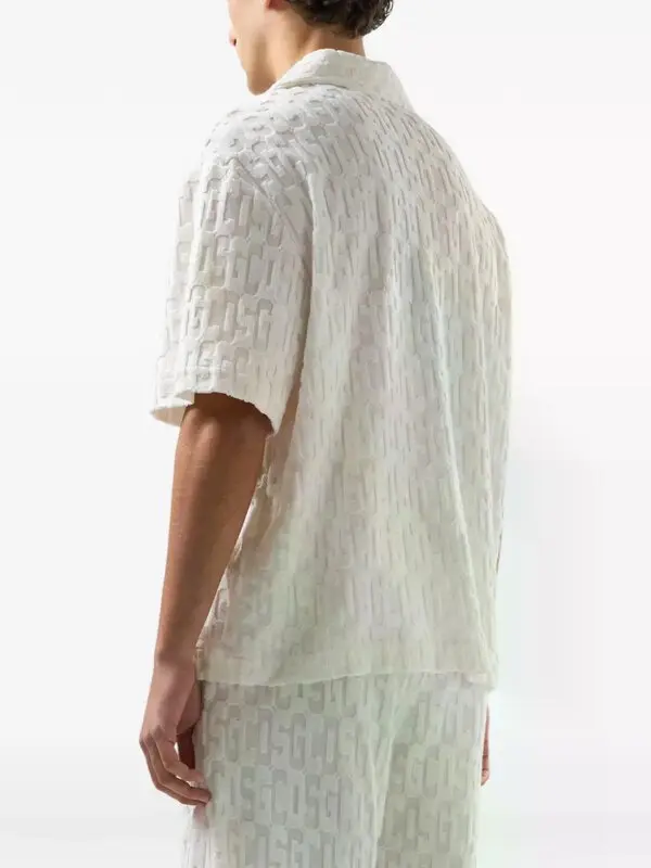 Gcds Monogram-patterned Shirt