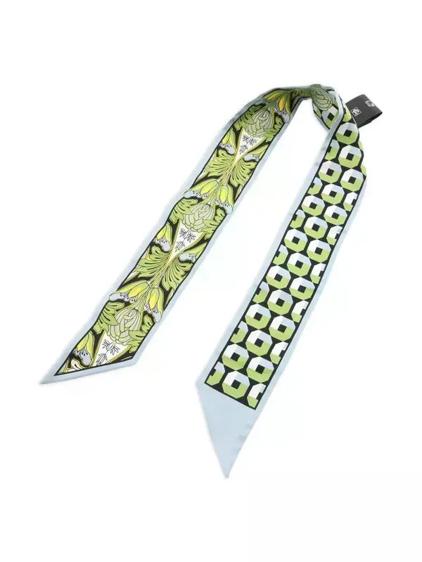 Prada 2010s Floral-print Scarf