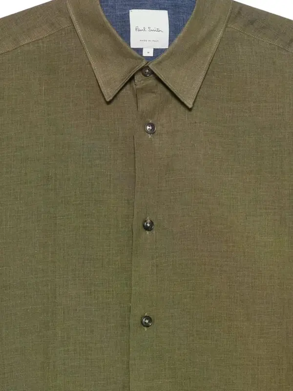 Paul Smith Buttoned Shirt - Green