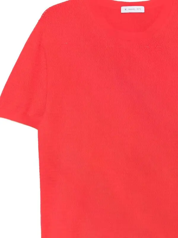 MANUEL RITZ Crew-neck T-shirt