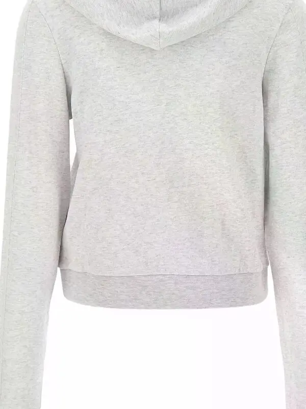 ENTIRE STUDIOS Zip Drawstring Cropped Hoodie