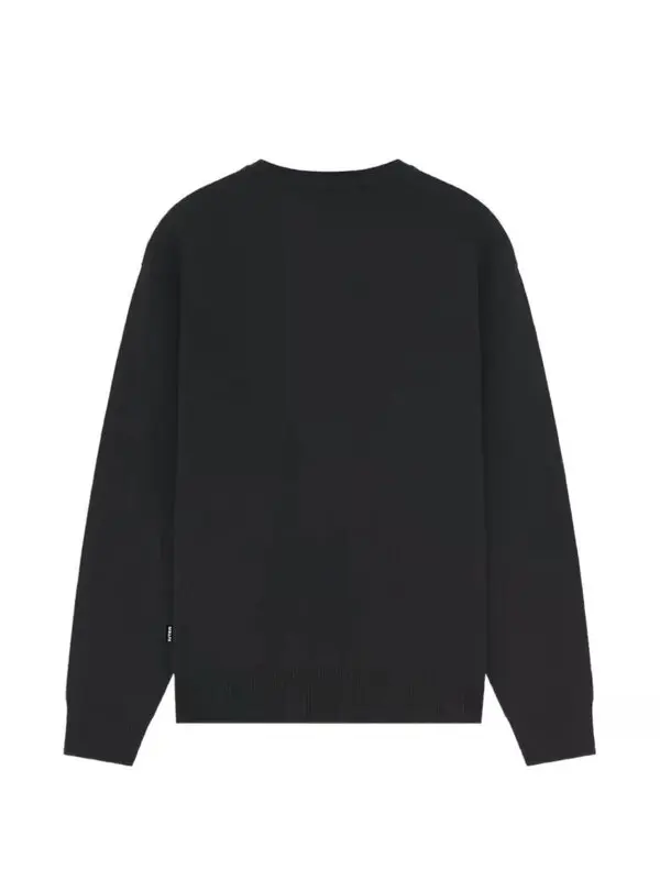 IUTER Graphic Print Crew Neck Cotton Jumper