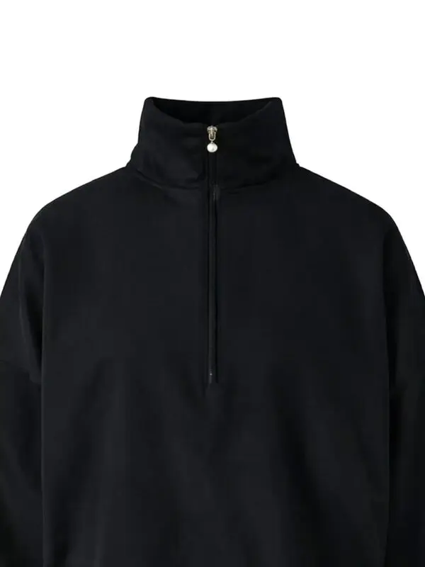 Carven High Neck Zip Sweatshirt