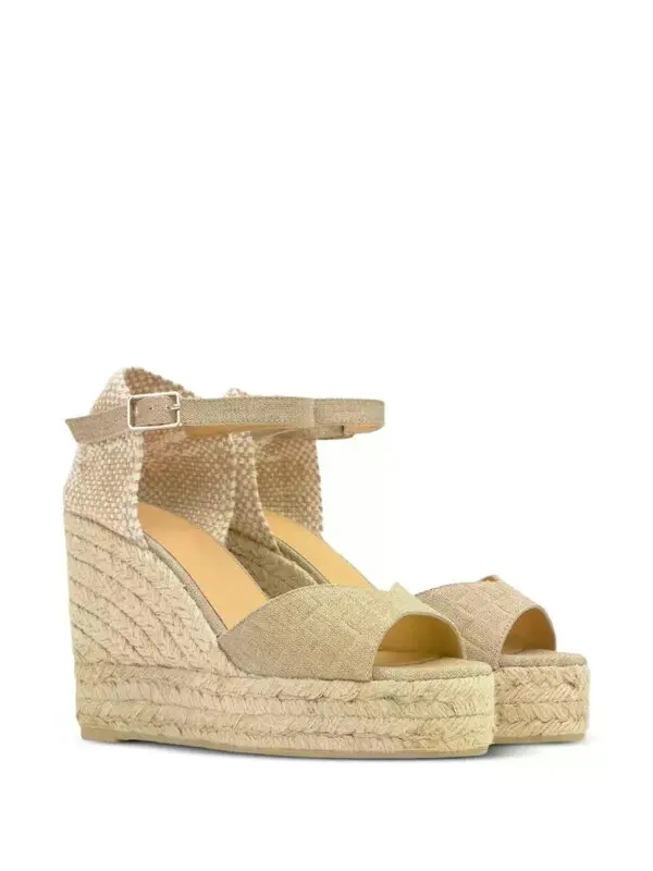 CastaÑer Buckle-fastening Wedge-heel Espadrilles