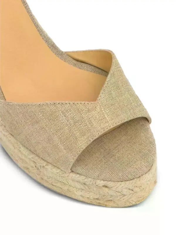 CastaÑer Buckle-fastening Wedge-heel Espadrilles